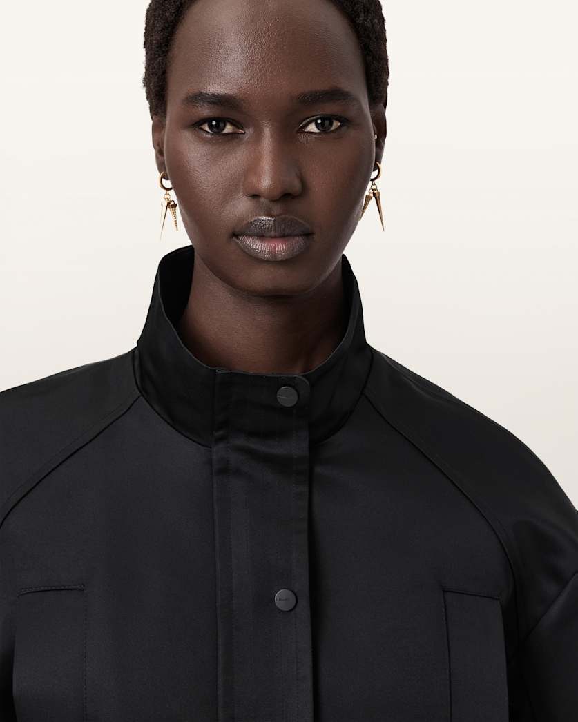 Laio Double Spike Earrings WARM BRASS | ALLSAINTS US